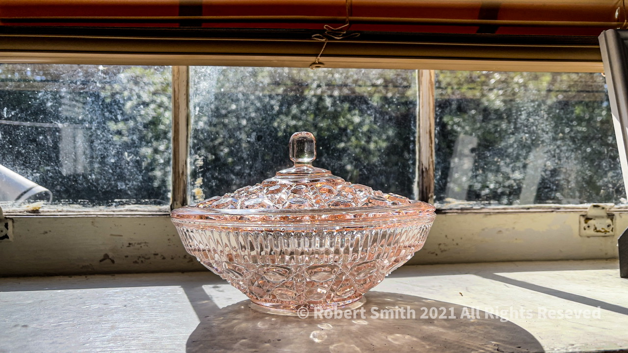 Six Word Saturday: Crystal Dish from an Estate Sale – Robert's Snap Spot